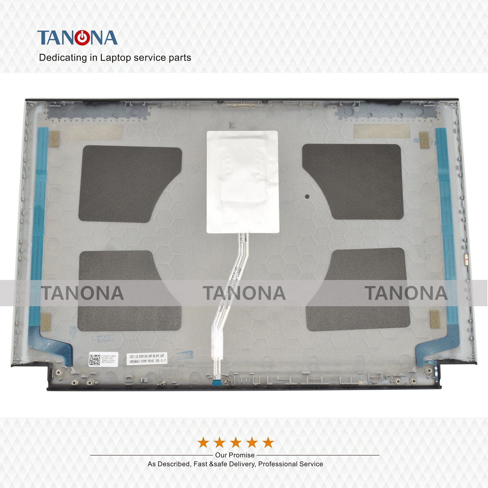 New For Dell Alienwaer M17 R2 LCD Top Back Cover Rear Lid A Shell ...