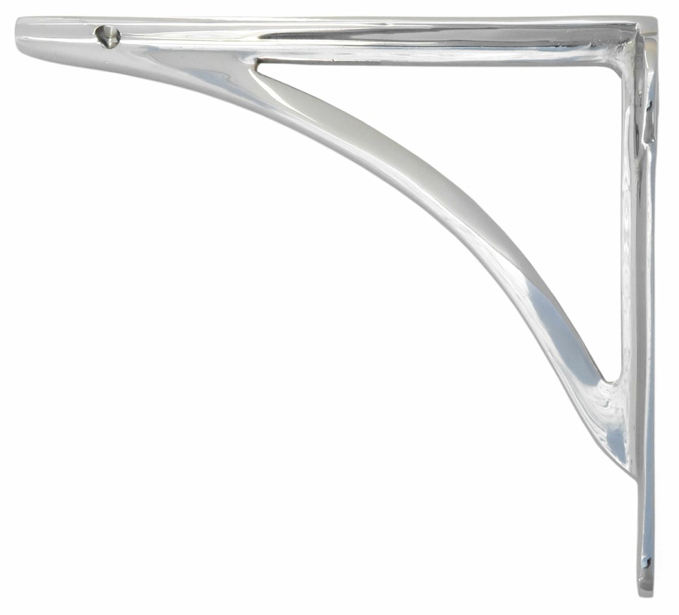 Single Ironbridge Arch Shelf Bracket - Iron Brass & Chrome Victorian ...