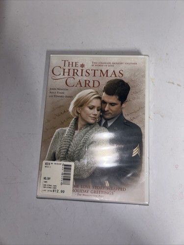 The Christmas Card DVD Alice Evans Ed Asner 2006 Hallmark NEW Sealed ...