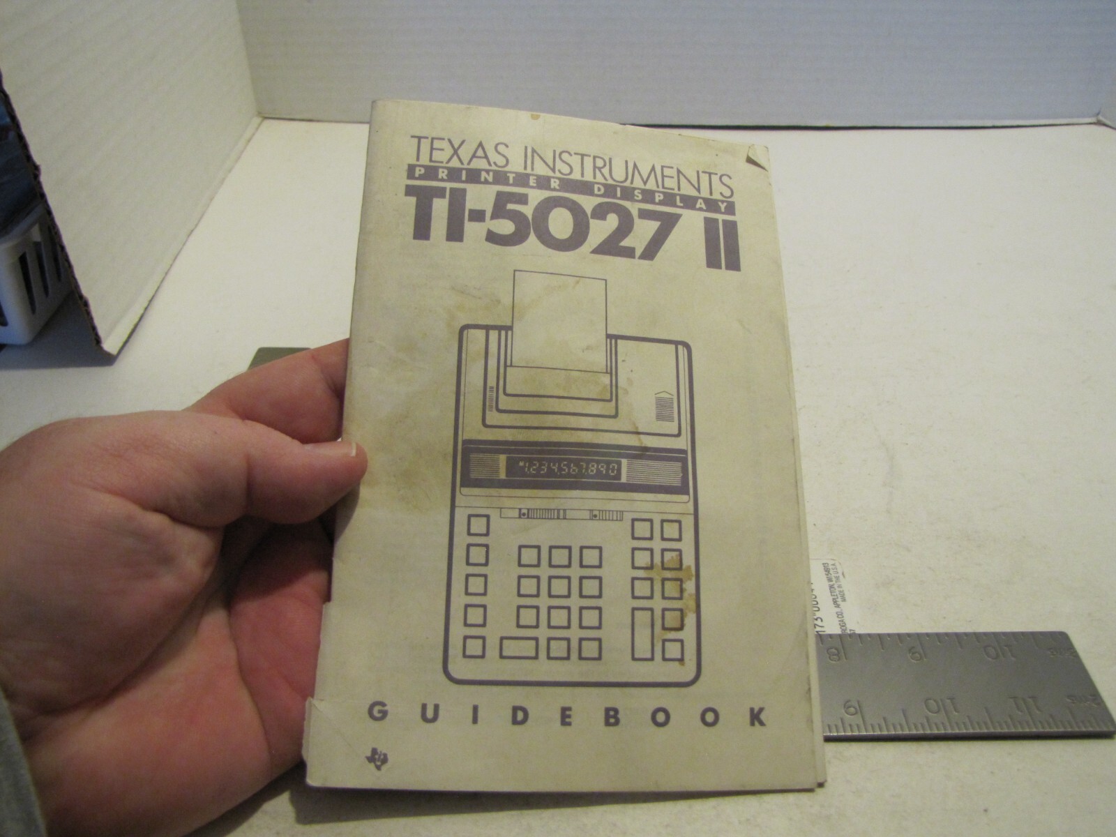 VTG TEXAS INSTRUMENTS TI DISPLAY PRINTER TI-5017 II GUIDEBOOK USED | eBay
