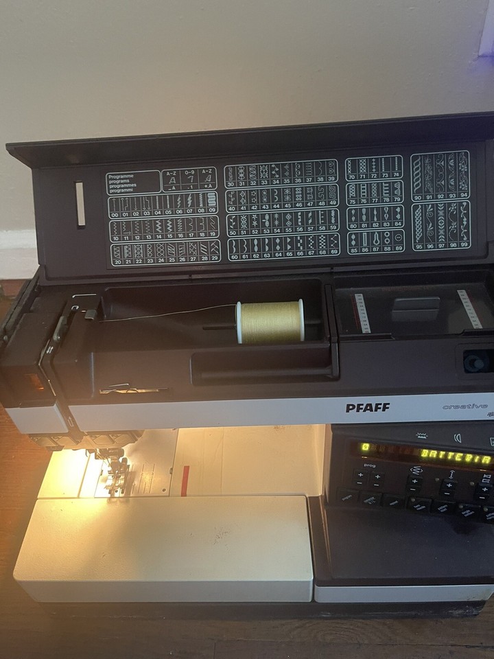 Pfaff Creative 1471 Sewing Embroidery Machine w/ Case and Pedal | eBay