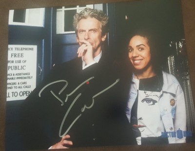 Peter Capaldi Signed 8x10 Photo Doctor Who 12th Dr. COA #2 | eBay