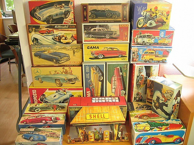 SHELL Gas Station * Box for Gama Cadillac 300 * High Quality Print * | eBay