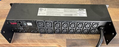 APC AP7811 Metered 2U Power Distribution Unit 12×C13 & 4×C19 30A 208V ...