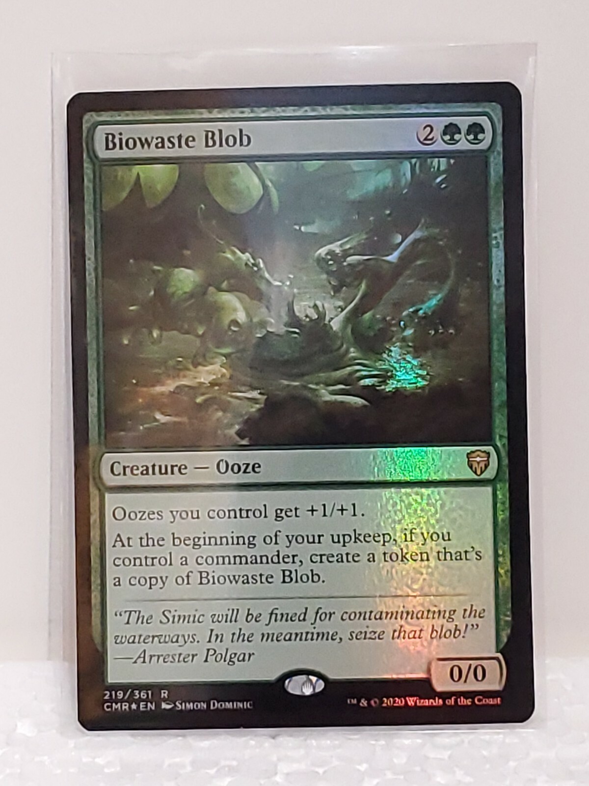 Biowaste Blob| FOIL | RARE | Commander Legends |MINT | eBay