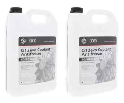 New Genuine OEM Coolant/Antifreeze Audi VW G12 EVO 2 Gallons G-12E-050 ...
