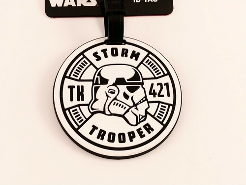 Star Wars Storm Trooper Luggage ID Suitcase Address Display Tag SEE ...