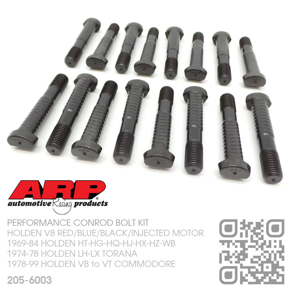 ARP MOLY 11/32" CONROD BOLT KIT V8 253 & 308 RED MOTOR [HOLDEN LH-LX ...