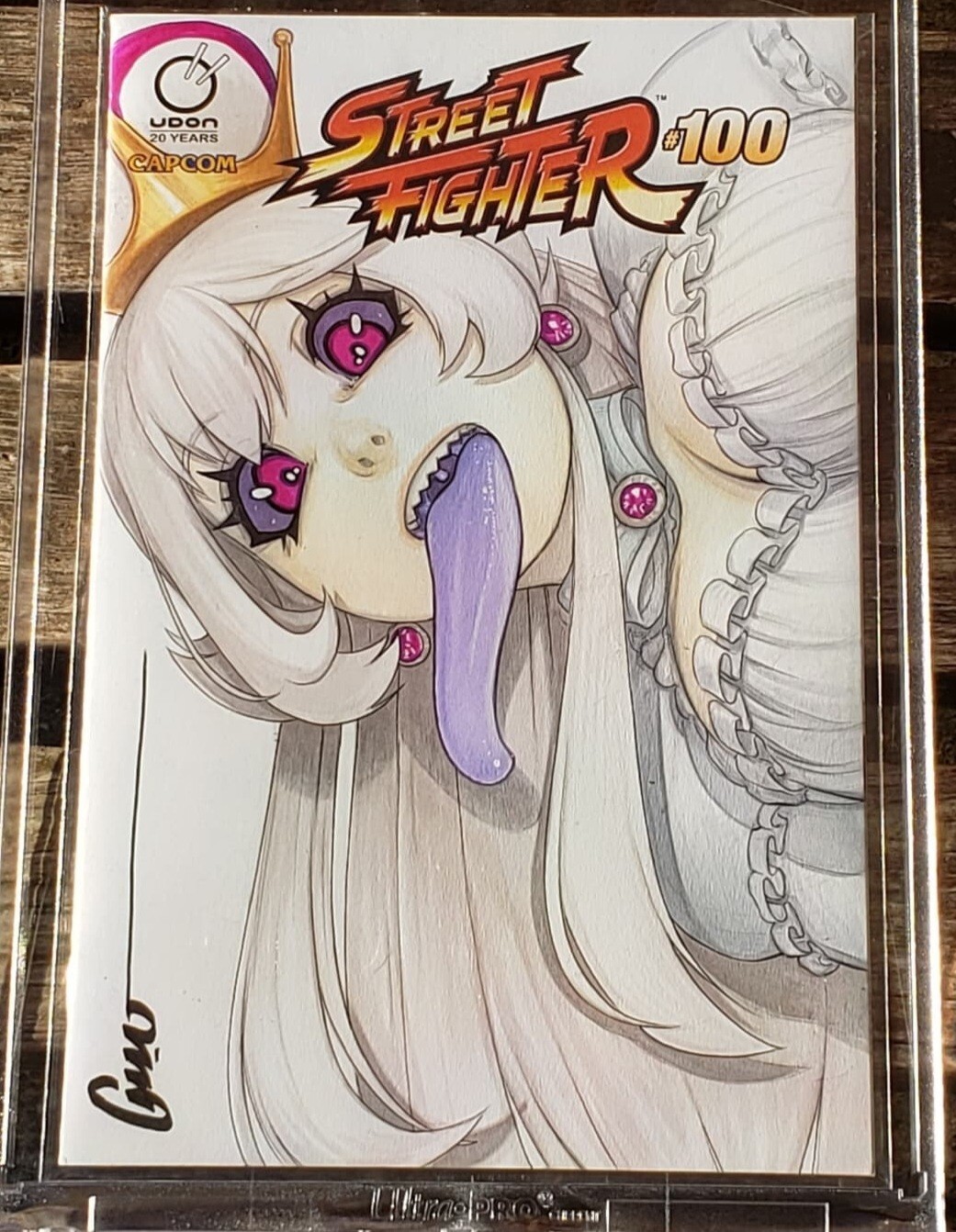 Omar Dogan Original Art Booette Street Fighter Cover | eBay