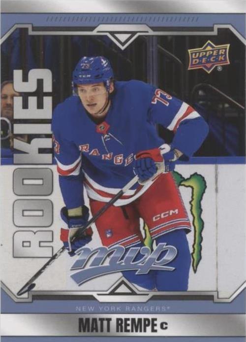 2024-25 Upper Deck MVP - SP Rookies Matt Rempe #240 (RC) for sale ...