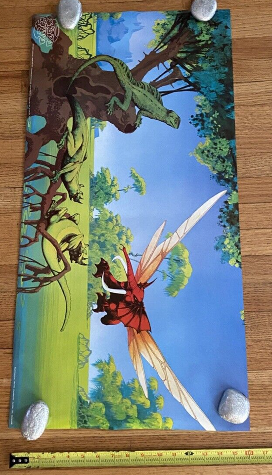 Big O Poster 1972 GA2 OSIBIBA WAYOYA Flying Elephant Roger Dean Poster ...