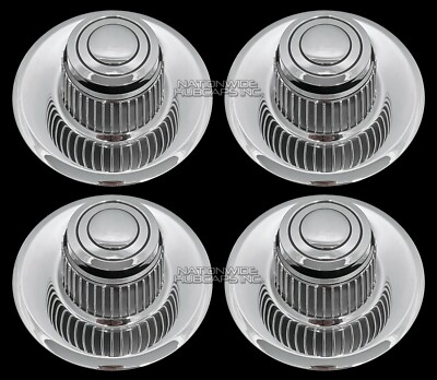 4 fits Chevy GM Rally Wheel Center Hub Caps 15x8 15x7 Rim Derby Cap ...