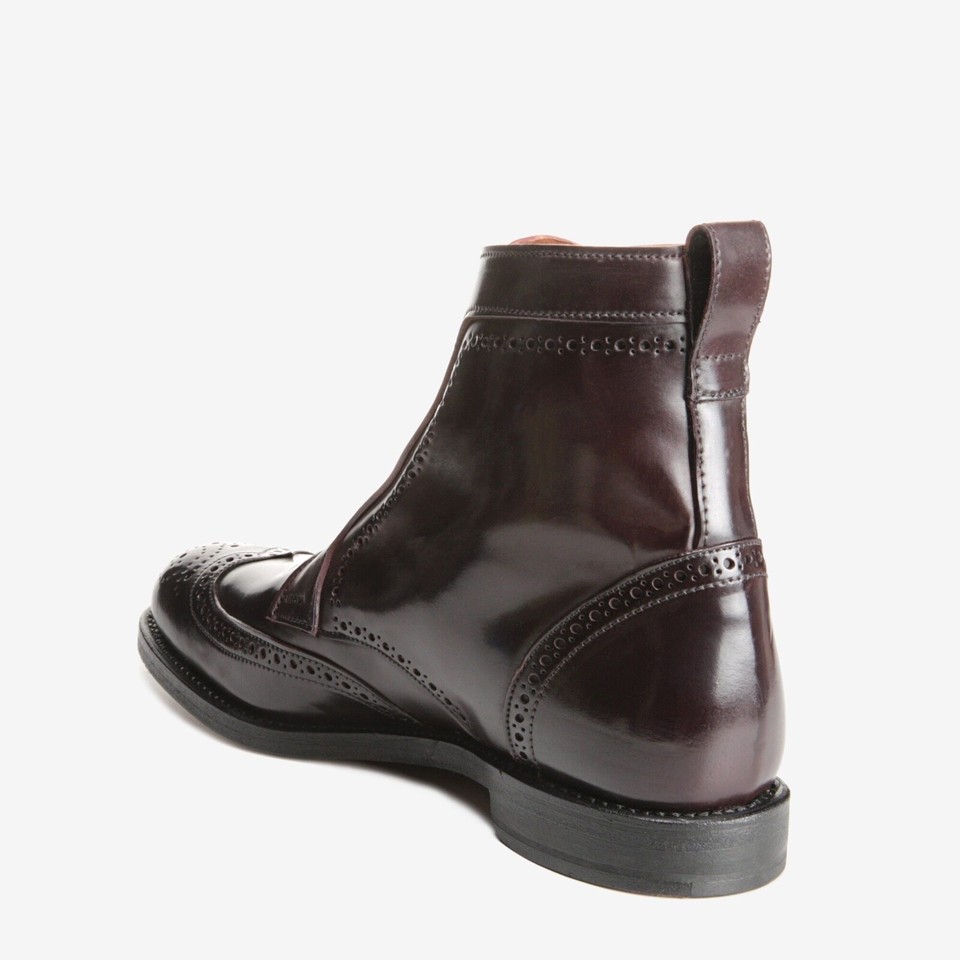 Allen Edmonds Dalton Gehäuse Cordovan Wingtip Stiefel (Brogue Perf ,0181 Weinrot | eBay