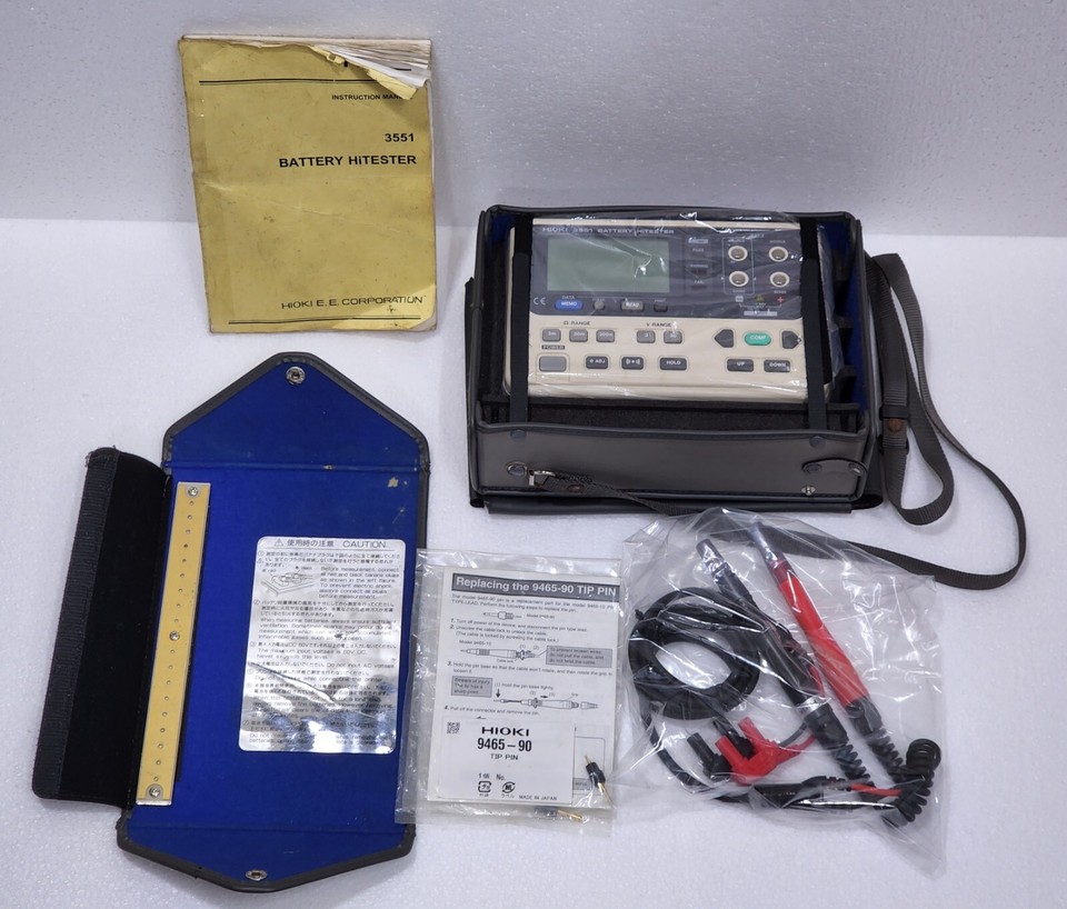 HIOKI 3551 BATTERY HITESTER | eBay