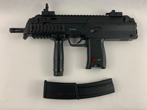 Umarex HK MP7 2279040 Airsoft 6mm BB Gun w/ Battery, No Charger, Tested ...