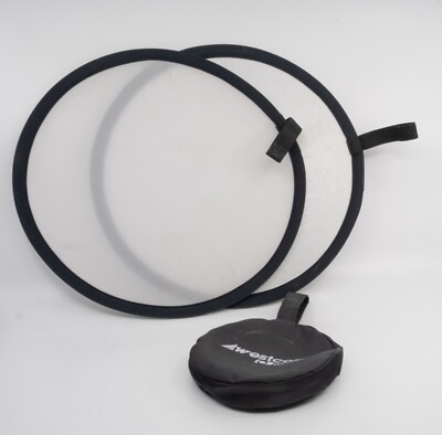 Westcott Basics Reflector & Diffuser Kit 12" Collapsible White/Silver ...