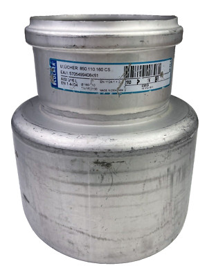 BLUCHER Stainless Steel 6" Concentric Increaser 316L (850.110.160 CS ...