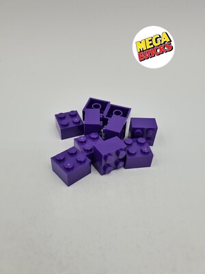 LEGO LOT 10 X BRICK 2X2 MEDIUM LILAC REF 3003 / 4653960 *NEUF* | eBay