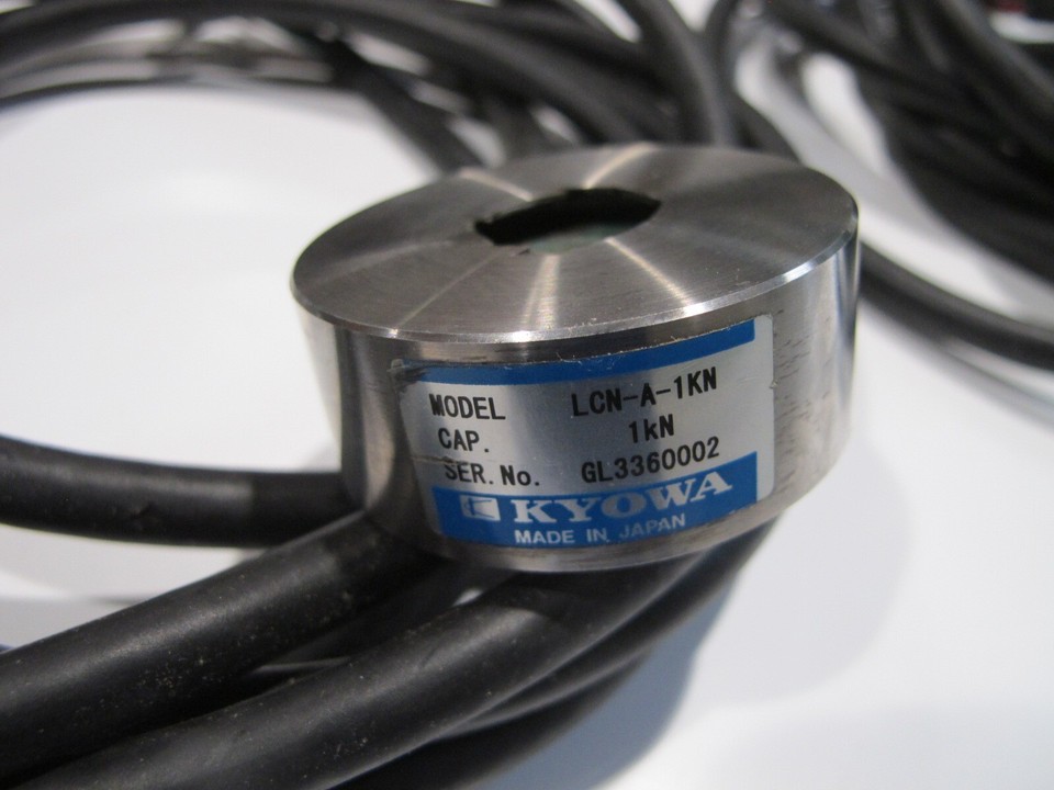 (2) KYOWA LCN-A-1KN Small-sized Compression Load Cell LCNA1KN 2-pc | eBay