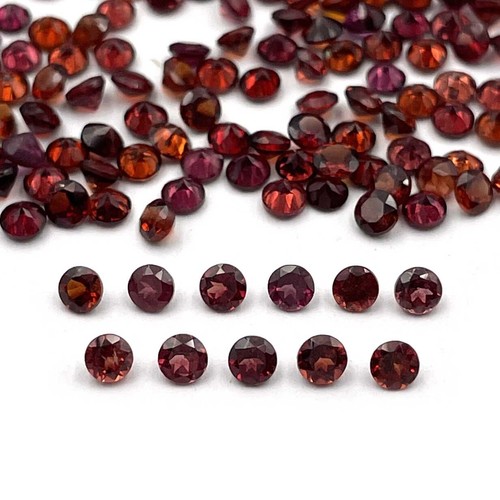 Natural Pyrope Garnet Round Cut Loose Gemstone Lot 100 Pcs 2.75 MM | eBay
