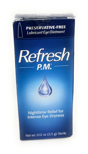 Refresh PM Lubricant Nighttime Eye Ointment New Sealed Exp 2025 | eBay