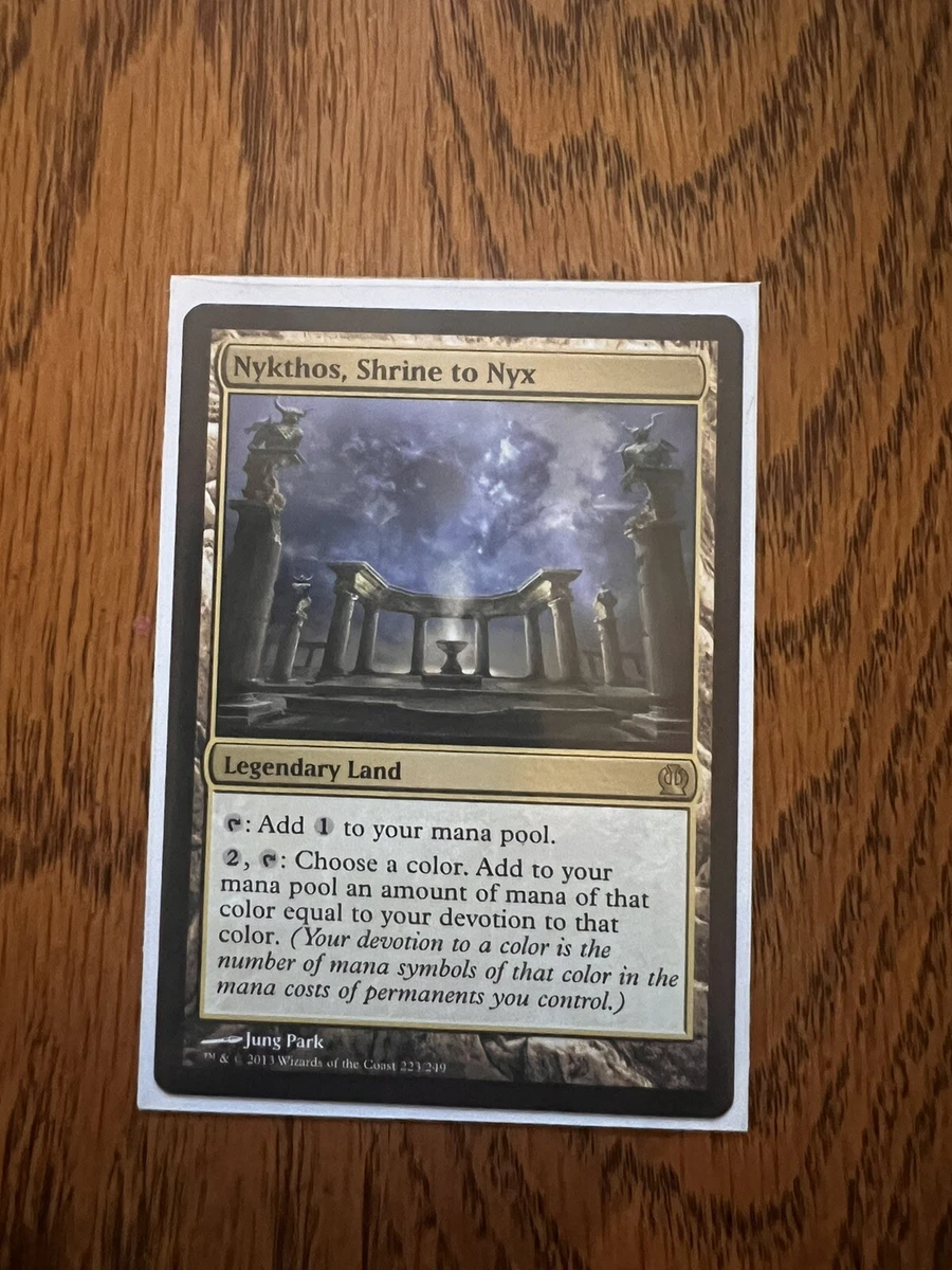 Nyktos, Shrine To Nyx