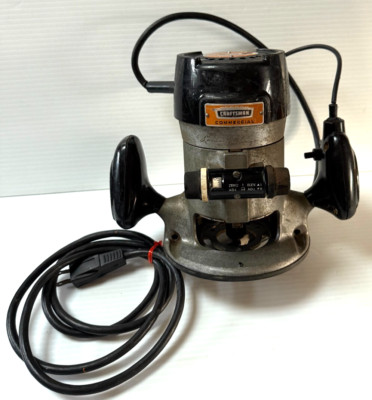 Sears Craftsman Commercial Router 315.17380 Works great!!! | eBay