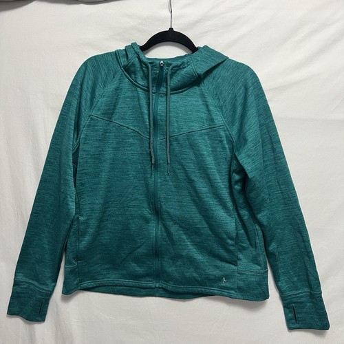 Danskin Now Jacket Sweatshirt Womens Hoodie Full Zip Size XL 16-18 ...
