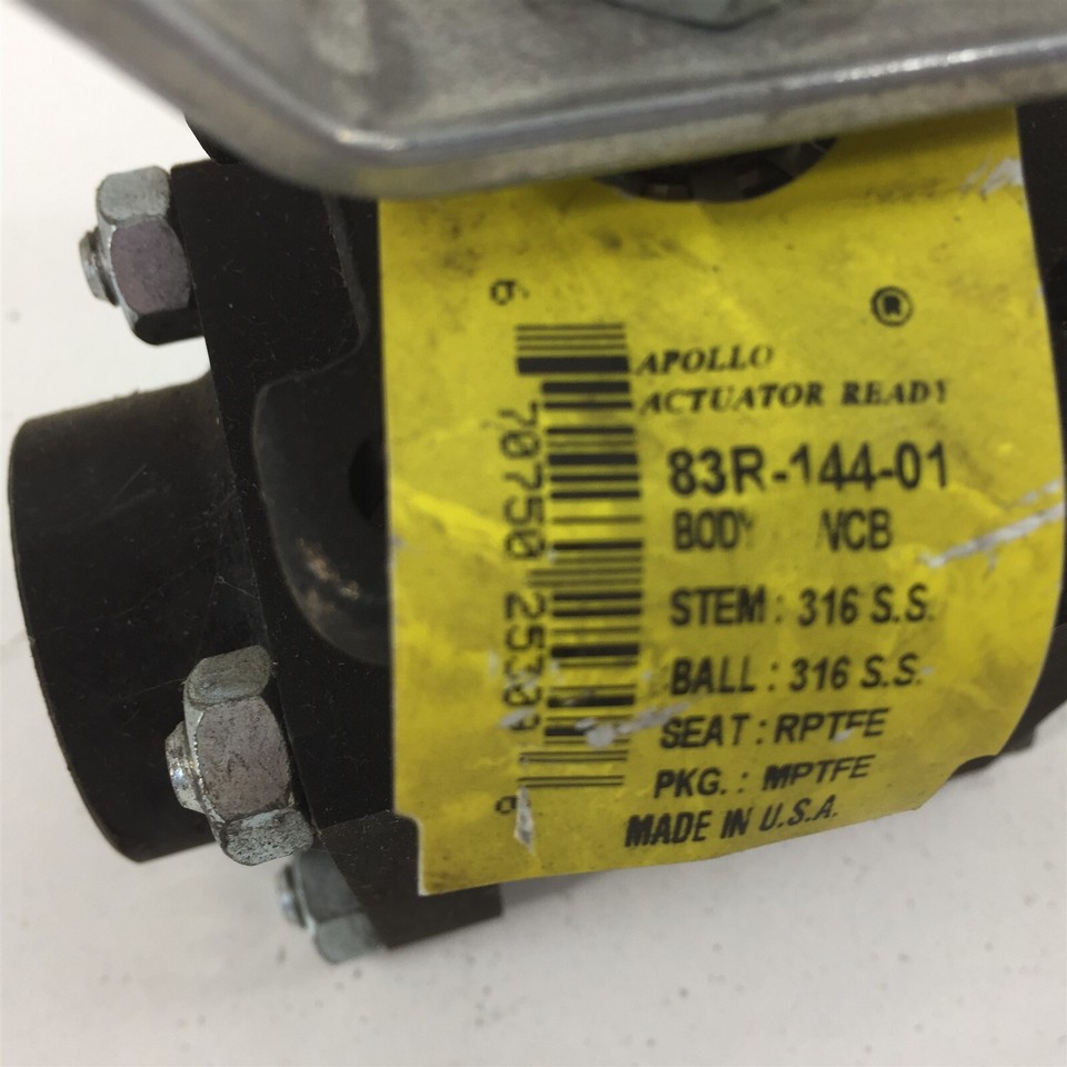 Apollo Valve 83R-144-01 WCB 3/4" NPT Ball Valve | eBay