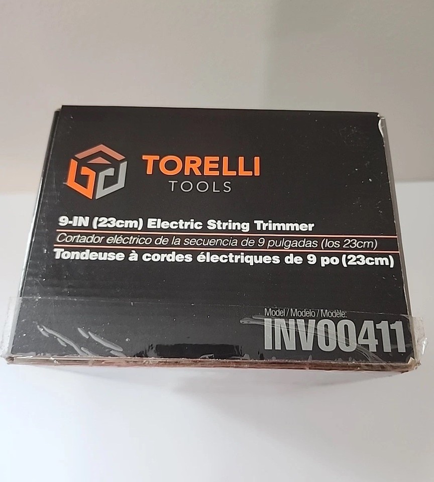 NEW! TORELLI TOOLS ELECTRIC STRING TRIMMER / EDGER – 9” CUTTING WIDTH ...