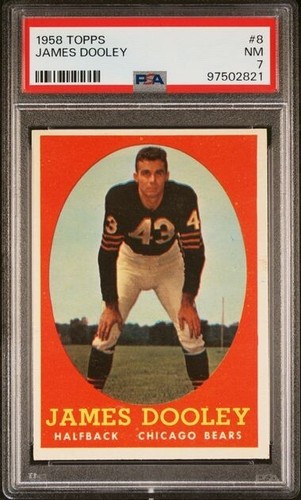 1958 TOPPS 8 JAMES DOOLEY PSA 7 | eBay
