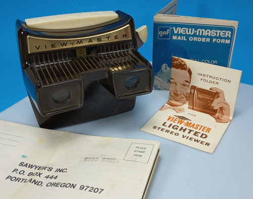 Vintage Sawyer's View Master Lighted Stereo Viewer Model F No. 2026. | eBay