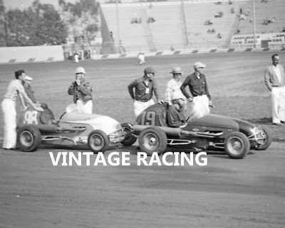 1950 GILMORE STADIUM 8 X 10 MIDGET RACING PHOTO #13 | eBay