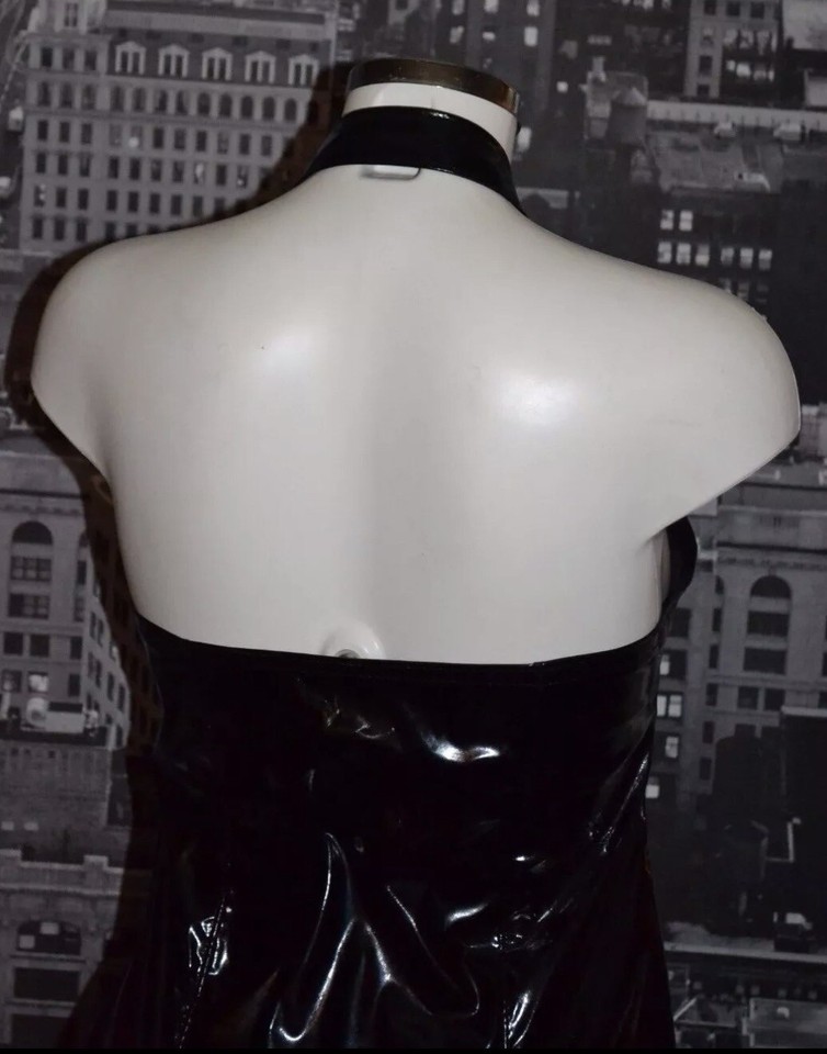 THE FEDERATION RUBBER LATEX PUNK DRESS | eBay UK