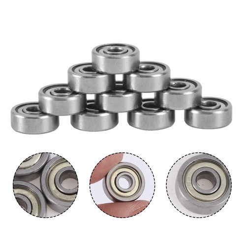 10pcs 624ZZ 4mm x 13mm x 5mm Single Row Shielded Deep Groove Ball ...