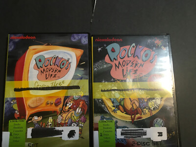 Rocko's Modern Life Season 3,4 Ex Library DVD | eBay