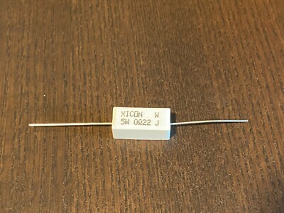 New 0.22 ohm 5W 5-Watt Xicon Resistor for Pioneer Marantz .22 Emitter ...