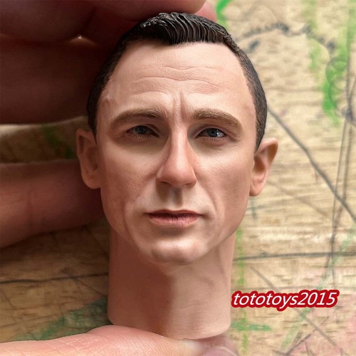 1:6 Daniel Craig James Bond Head Sculpt For 12" Male soldier Figure ...