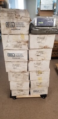 LOT OF 10- SCHWEITZER SEL-551 PROTECTION RELAY OVERCURRENT RELAY ...