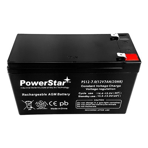 12V 7AH SLA UPS Battery for Compatible with APC RBC5 RBC9 RBC22 RBC32 ...