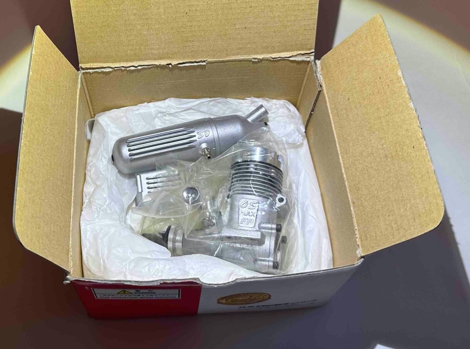 NEW in Box - OS Max 20 FP CL Control Line Engine + Muffler - Front ...