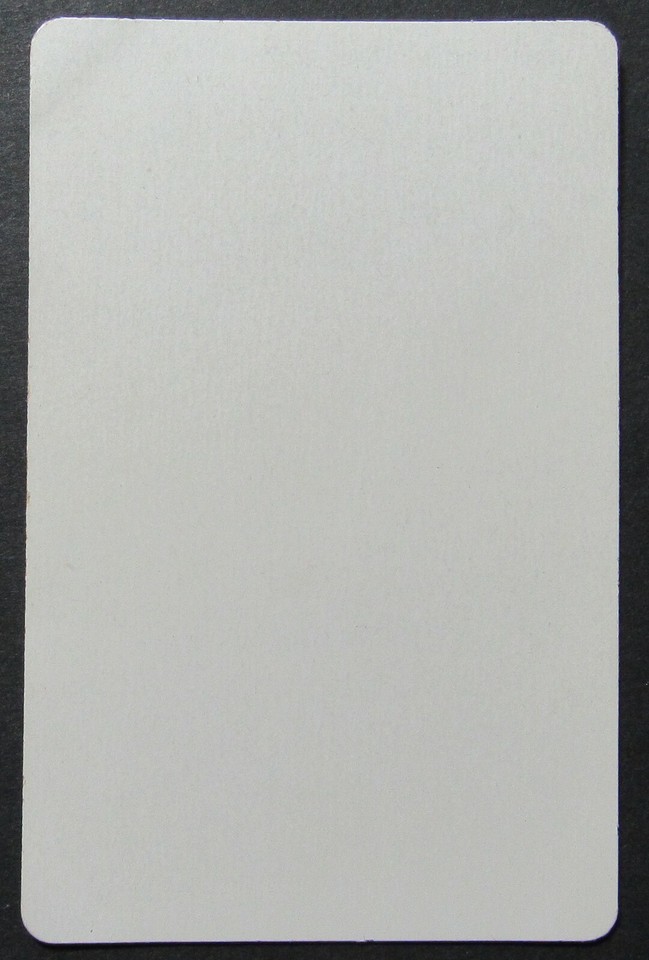 Man Pushing Cart Single Swap Blank Back Playing Card | eBay