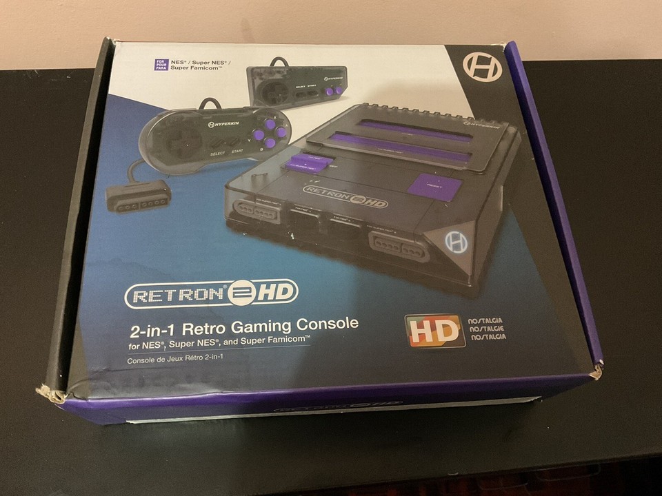 RetroN 2 HD Gaming Console for NES, Super NES and Super Famicom - Space ...