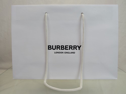 NEW BURBERRY WHITE PAPER SHOPPING GIFTS BAG FOR CLOTHES ACCESSORIES 12 ...