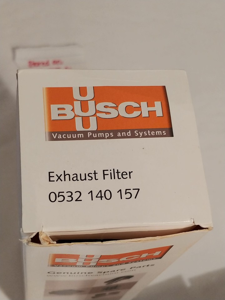 Busch 0532140157 exhaust filter 0532 140 157 | eBay