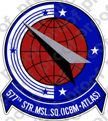 STICKER USAF 577TH STRATEGIC MISSILE SQ | eBay