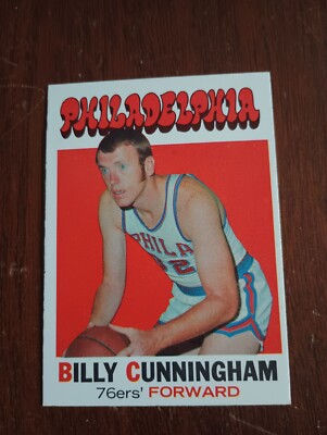 1971-72 Topps #79 Billy Cunningham (NRMT+) | eBay