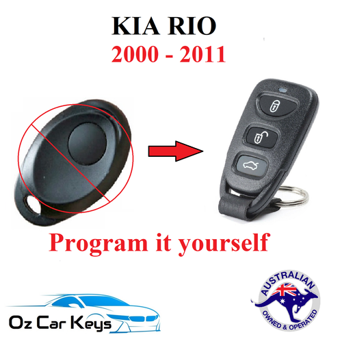 KIA RIO REMOTE KEY 2000 2001 2002 2003 2004 2005 2006 2007 2008 2009 ...