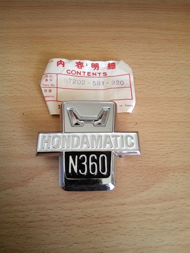 GENUINE HONDA CAR PARTS SIDE EMBLEM 87202-581-920 | eBay Australia