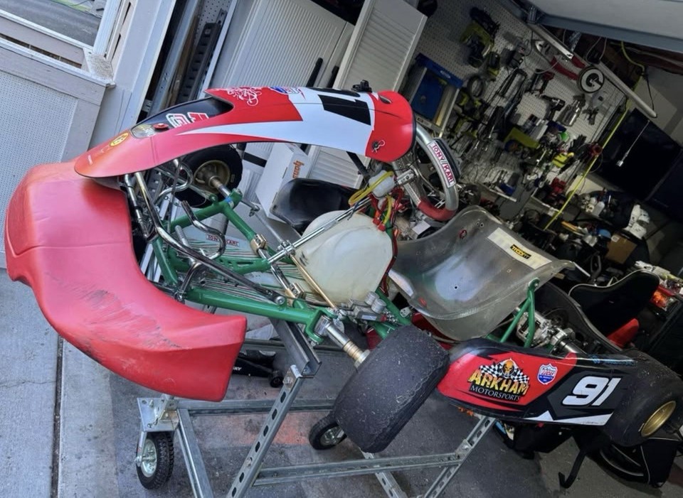 2022 OTK Tony Kart Four Stroke Roller Chassis | eBay